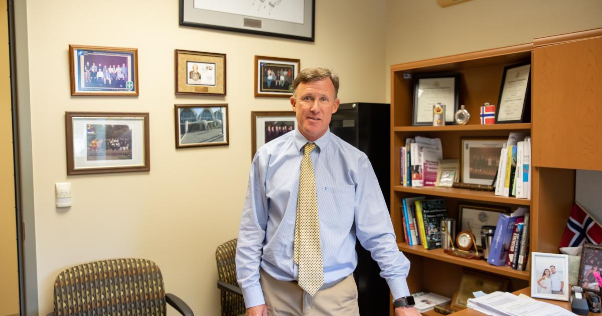 Office Space: Dr. John Weaver, Associate Professor of Intelligence Analysis