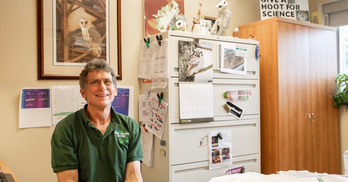 Office Space: Dr. Karl Kleiner, Associate Professor of Biology