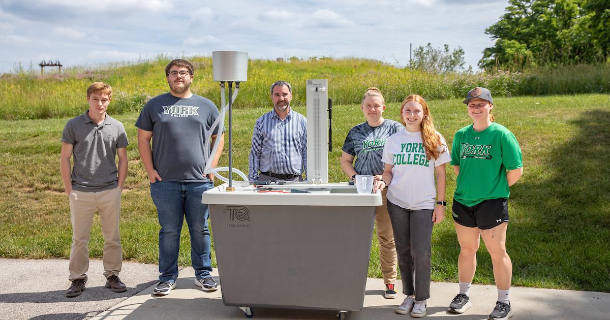 York College of PA Civil Engineering team wins international student ...